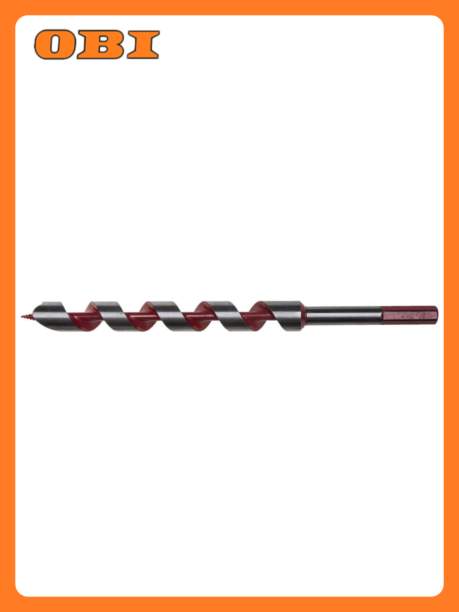 Сверло левиса по дереву ЗУБР 20x235/160 мм шестигранный хвостовик