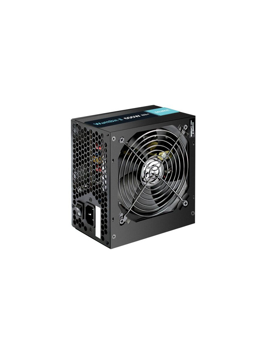 Блок питания Zalman ATX 600W ZM600-XEII (20+4pin) PPFC 120mm fan 4xSATA RTL