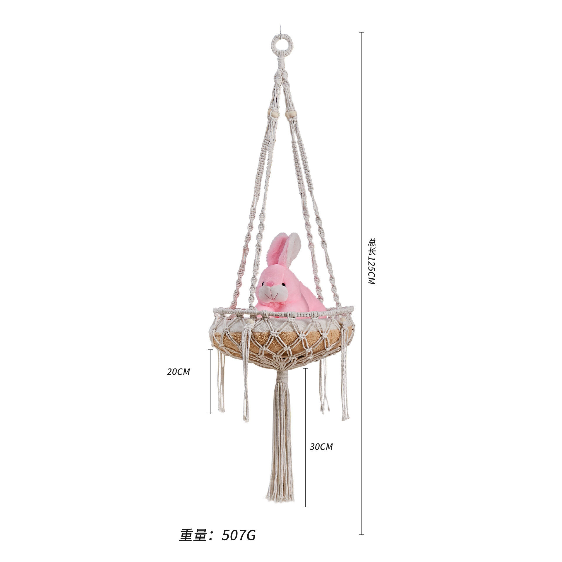 Трансграничный взрыв ручной работы плетеный висячий повисающий кошачий помет домашнее животное кошачий кошачий кошачий