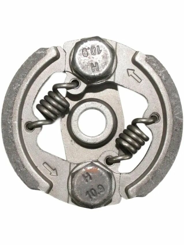 Сцепление муфта центробежное мотобур бензобур бур 2 пружины 63СС минибайк/квадроцикла(под конус) 1E48F Champion AG364 Patriot AE70D AE75D ADA Ground Drill 7 для мотокосы бензокосы триммера мототяпки