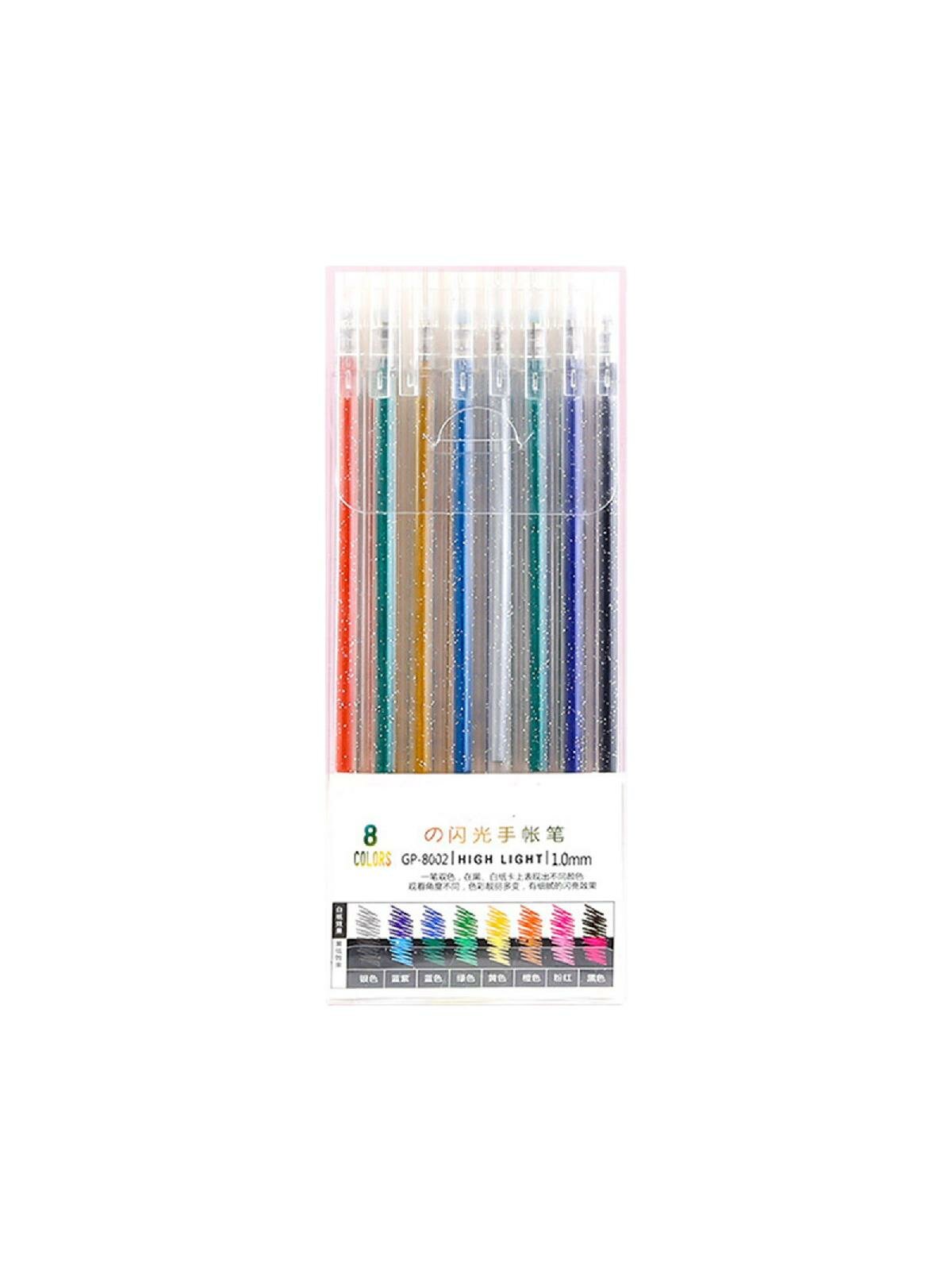 Гелевые ручки для взрослых, книжки-раскраски, многоцветные гелевые маркеры толщиной 1 мм