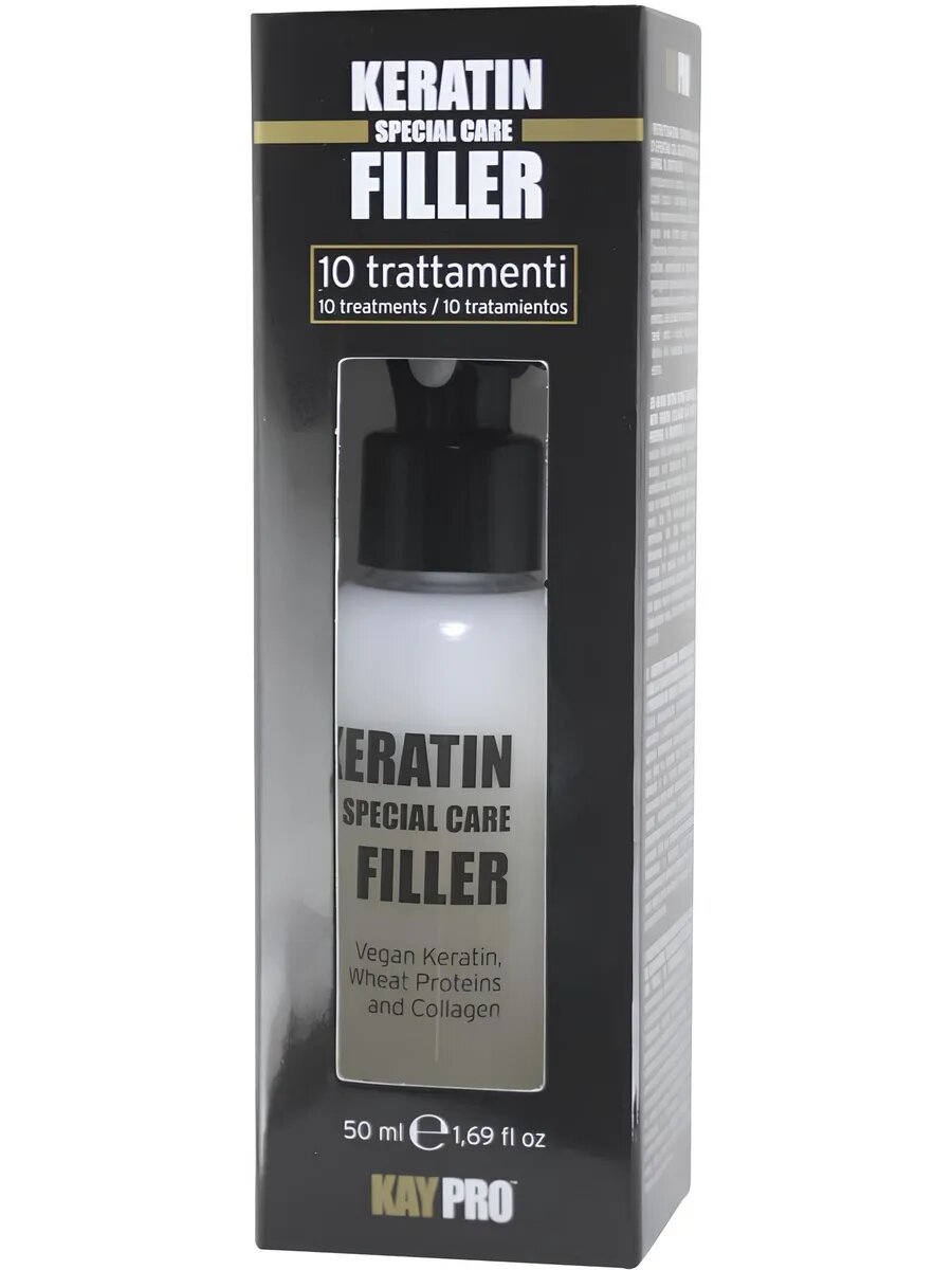 Восстанавливающий филлер с кератином и коллагеном 50 мл