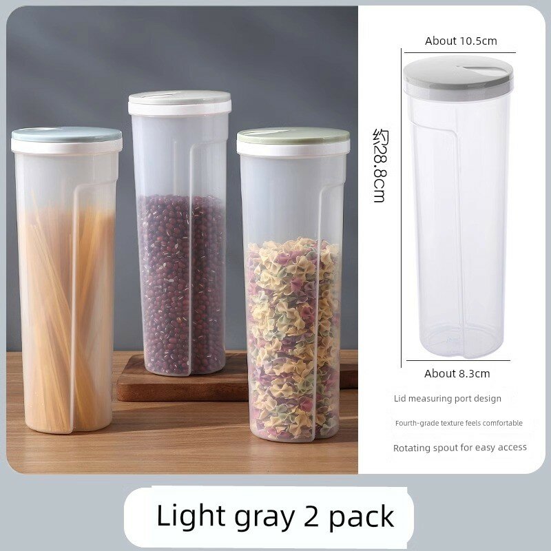 Герметичная банка для лапши, контейнер для хранения макарон, емкость для хранения круп, бытовая кухонная пластиковая