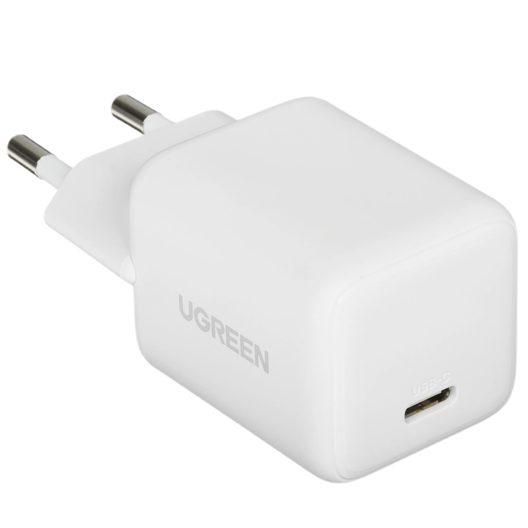 Сетевое зарядное устройство UGREEN X513 (65009) 30W USB-C GaN Fast Charger EU Белый
