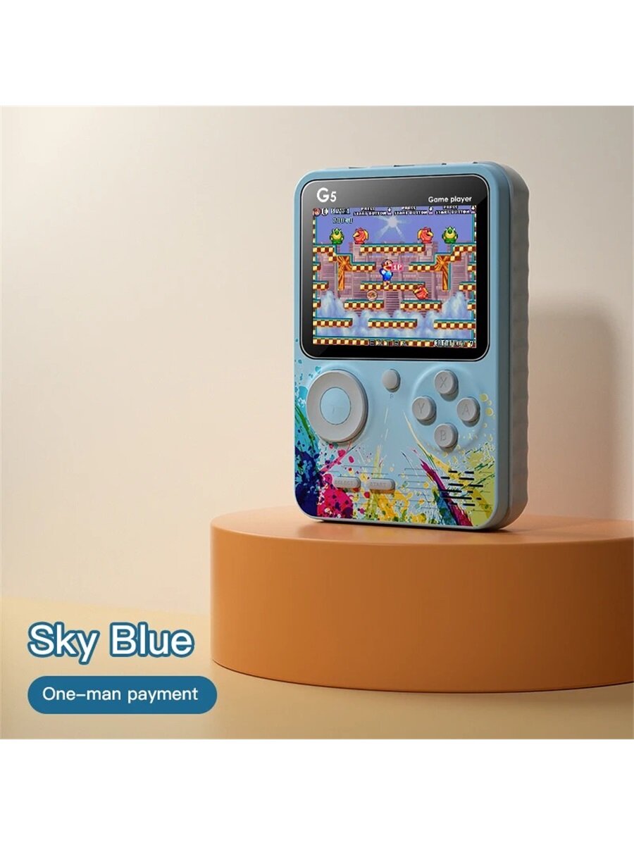 G5 500 В 1 мини-игры Портативные игровые плееры Портативная Ретро-видеоигра для мальчиков с 8-битным 3,0-дюймовым цветным ЖК-экраном