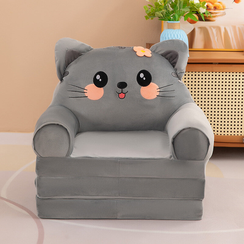 Новый детский диван, мягкая игрушка, складной детский диван, мягкая кукла, домашнее детское кресло, удобный диван