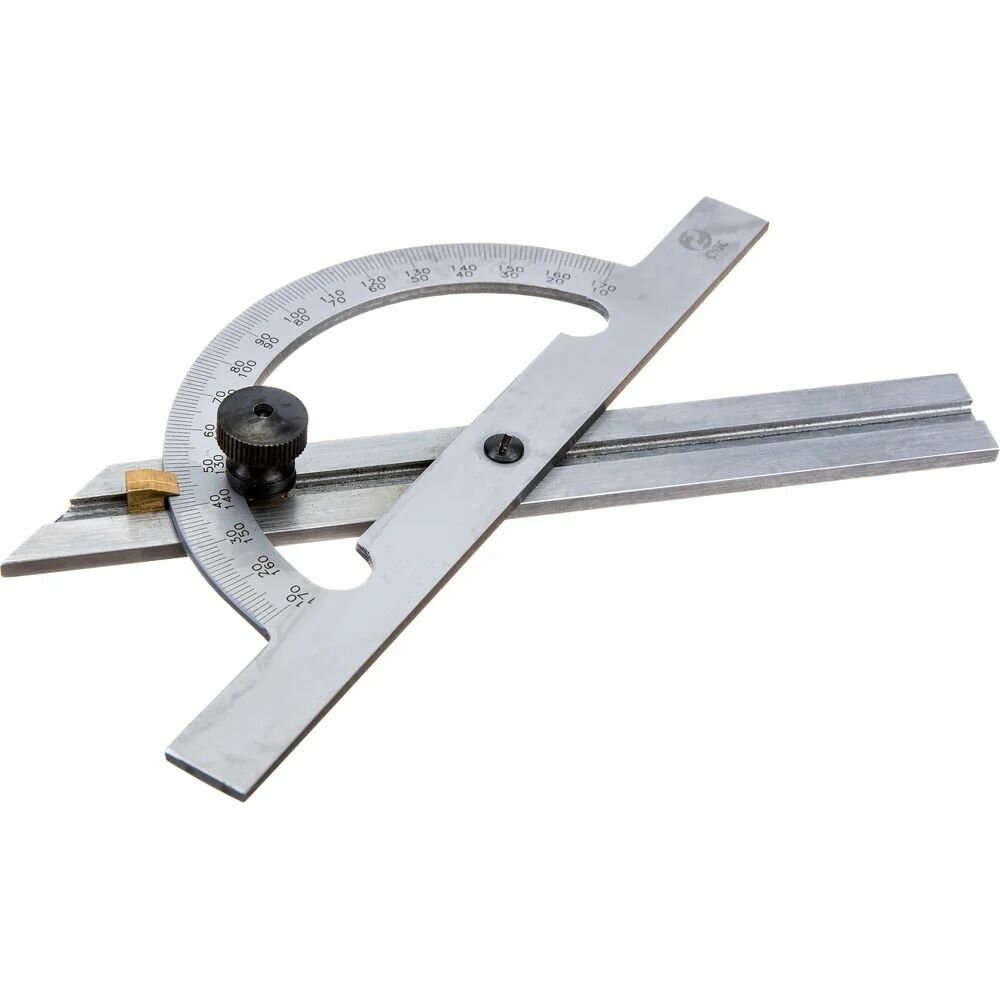 Угломер-транспортир с нониусом CNIC d 100, линейка L150 2805-012 32328