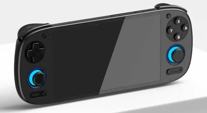 Последняя версия 2026 года G2 портативная игровая консоль, Android 15, 5,5-дюймовый OLED-экран 1080P, Wi-Fi/BT 5.4 (8+128 ГБ+Игровой пакет)