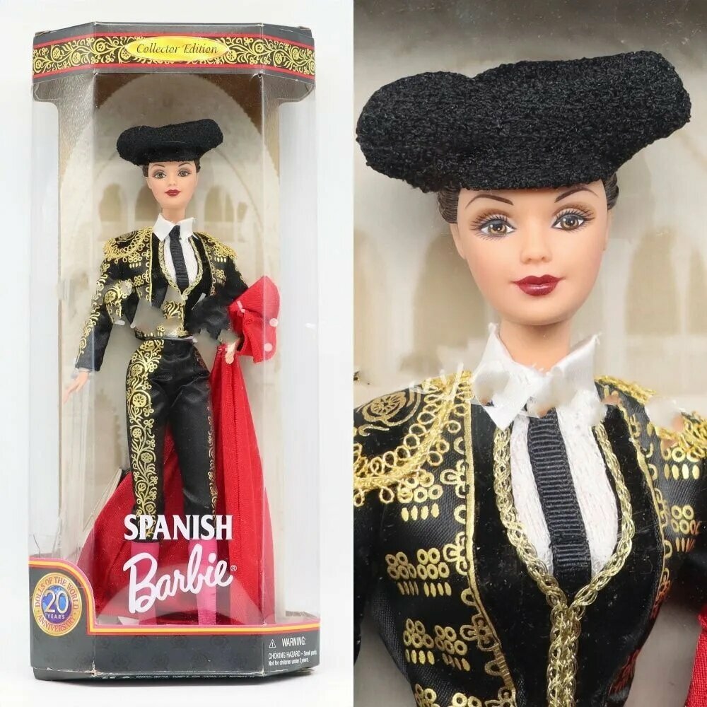 Barbie World Spanish Коллекционная испанская кукла барби мира