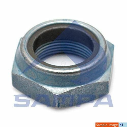 Гайка м27х1 5 рул. наконечника (с фиксатором) н 17 Sampa 104038