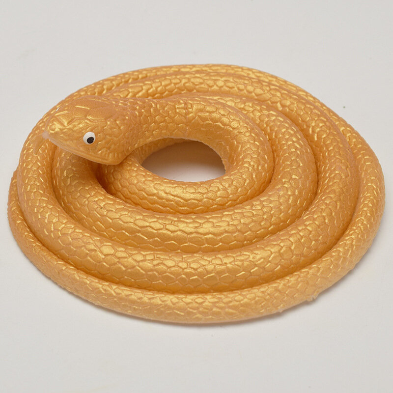 Игрушка-симулятор змеи 80 см, мягкий пластик, искусственная змея, шутка, страшная кобра, набор реквизита, полевая змея, прямая продажа от фабрики