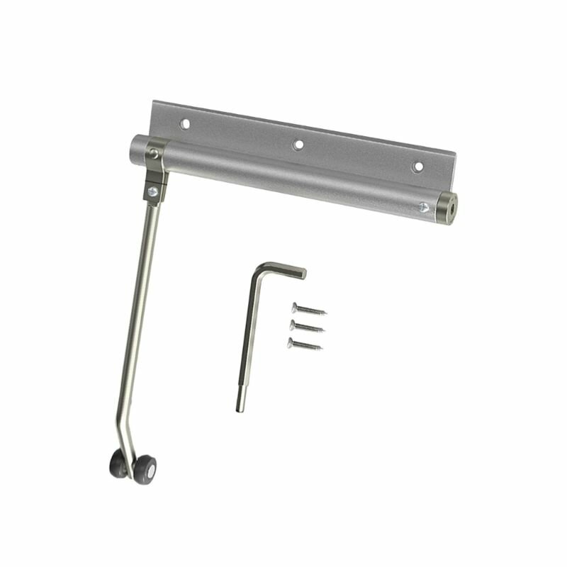 Бытовой доводчик для раздвижных дверей с отскоком-TL42 silver door closer