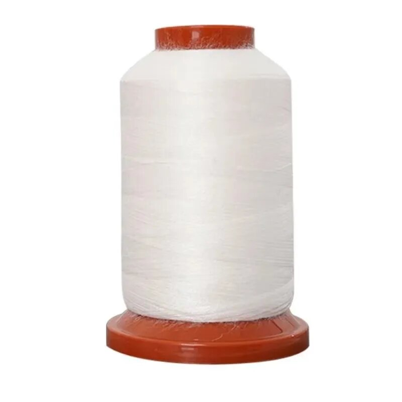 Водорастворимая белая швейная нить 40/2 (500/1000 метров) из винилона для квилтинга и намётки, исчезающая при стирке при 20