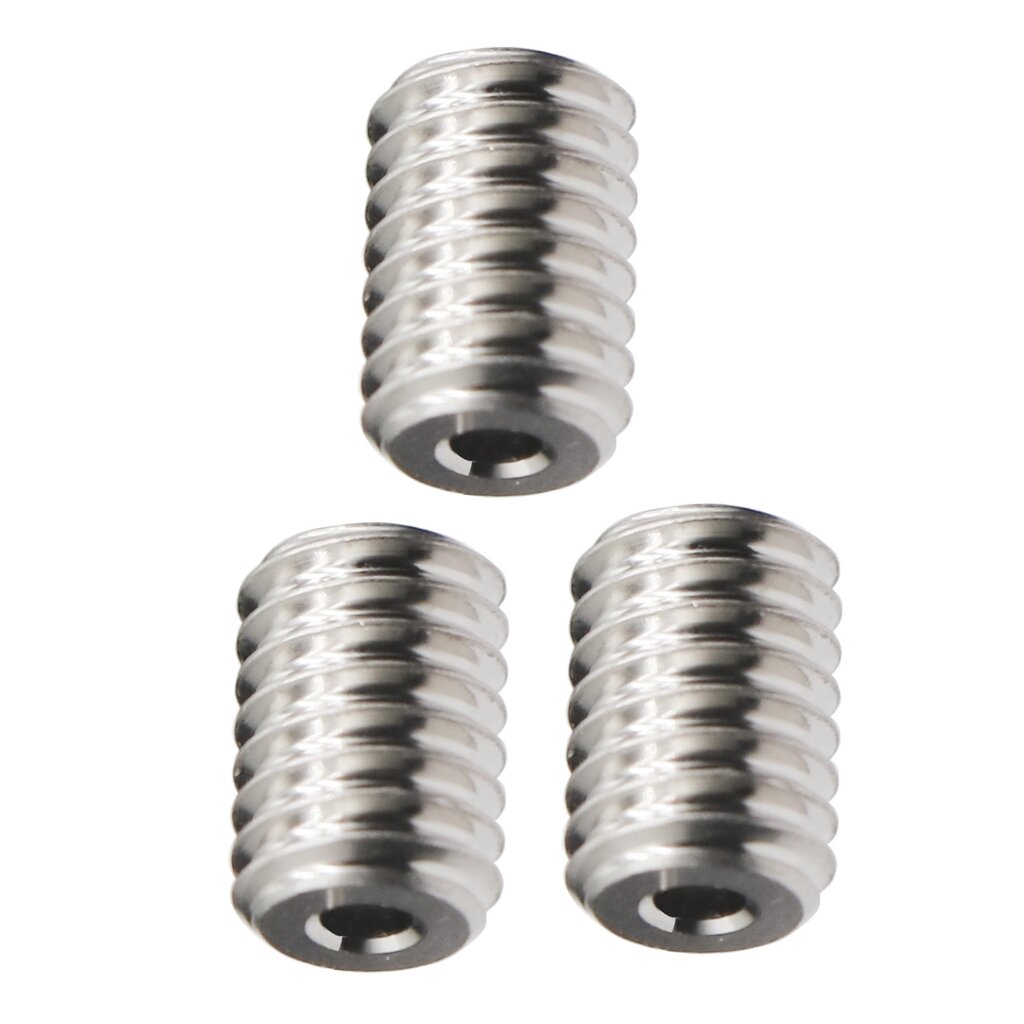 3D Printer Parts Volcano Hotend Adapter CHT V6 Nozzle Copper Connector High Flow For Volcano Heater Block to V6 Nozzle