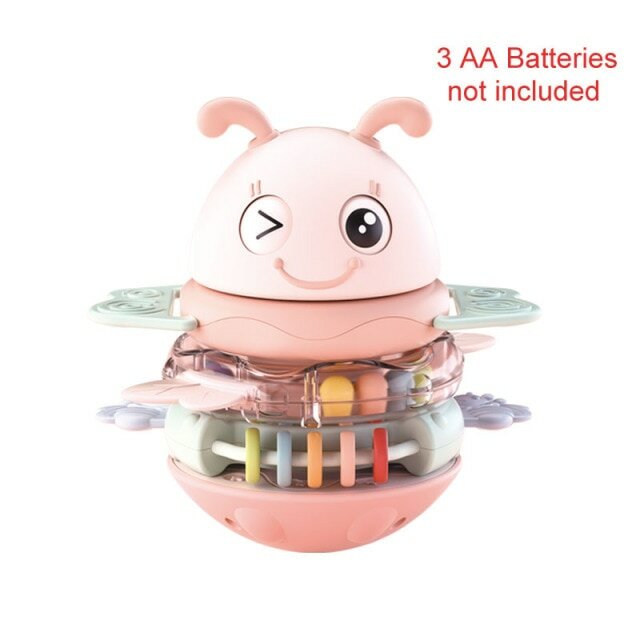 Детские игрушки 0 12 месяцев Tumbler TEETHER CIB Мобильное детское зеркало Rolly Poly выравнивания накладной игры для детей Монтессори игрушки 1 ~ 2 года выравнивания, гнездования и усилителя; Игрушка чулки ()