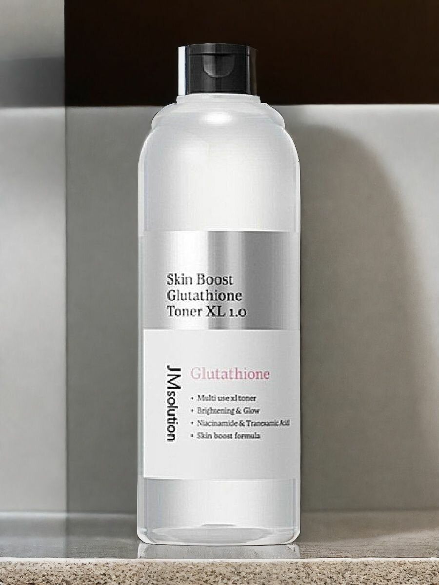 JMsolution Skin Boost Glutathione 0.1 Тонер антиоксидантный с глутатионом, 600мл