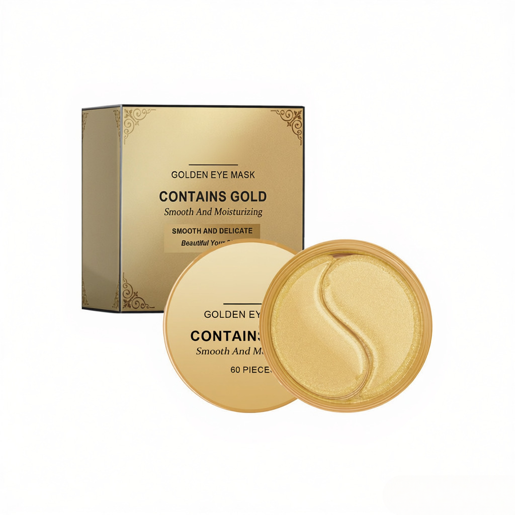 Золотые Патчи Для Глаз: 60 Пар 7.5*3.7 См С Коллагеном - Антивозрастной Уход Для Упругой Кожи Средство От Темных Кругов И Отеков For Чувствительная Кожа И Ежедневного Рит