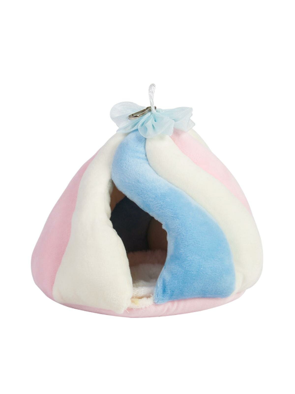 Теплое Гнездо Хомяка Подвесной Гамак Плюшевое Убежище Палатка Дом Зимняя Спальная Кровать