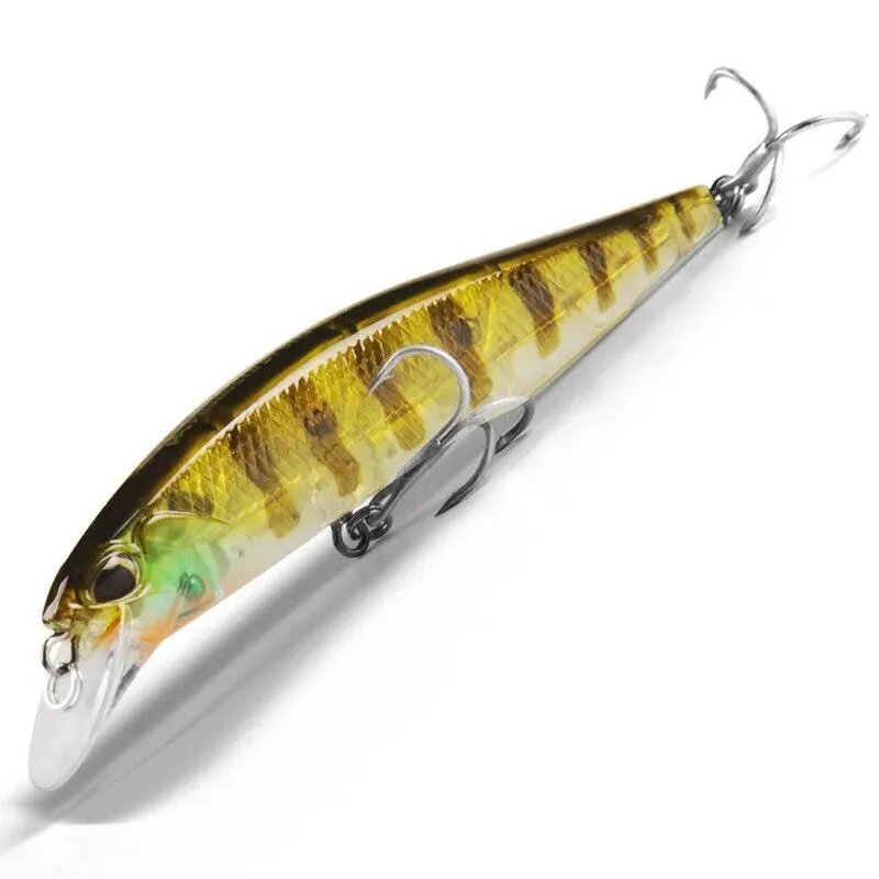 Воблер BEARKING REALIS 100 SP медленно тонущий с шумовым эффектом с шариковой системой балансировки, суспендер Minnow 100 SP; 10 см; 15 г; 0,8-1,5 м