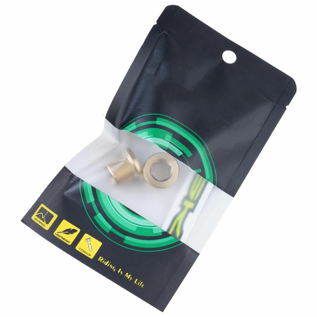 Болты M15x12мм для крепления рулевой колонки велосипеда, Золото