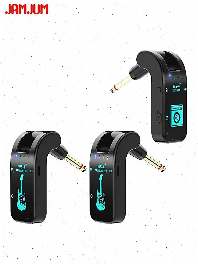 WS-4, беспроводная гитарная система приемник/передатчик, комплект для гитары
