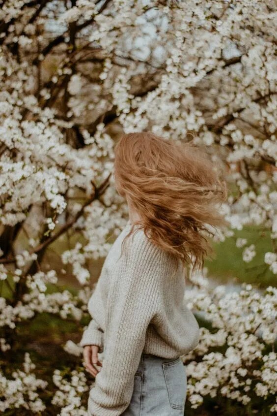 Алмазная Мозаика "Девушка-Весна" 40х50 Алмазная Вышивка / Картина Стразами, Полная Выкладка