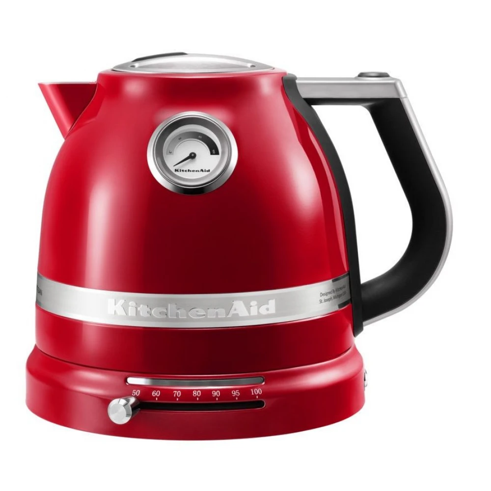 Чайник KitchenAid Artisan 5KEK1522EER, 1,5 л, двойной корпус, ретро-дизайн