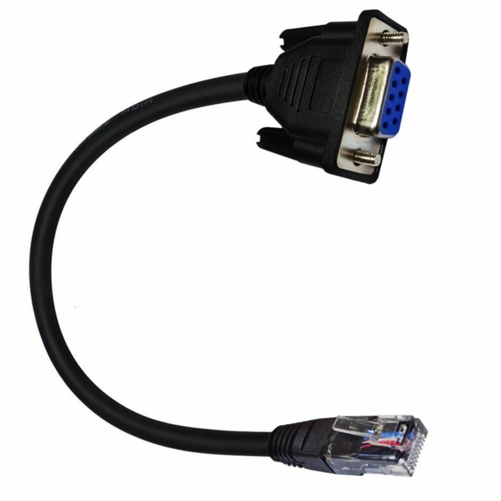 Кабель RS232 DB9-RJ45 для конфигурации роутеров и коммутаторов, 1pc