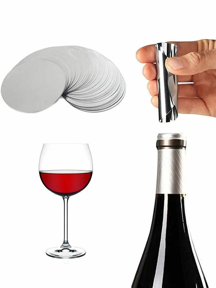 Каплеуловитель для вина, 50 шт