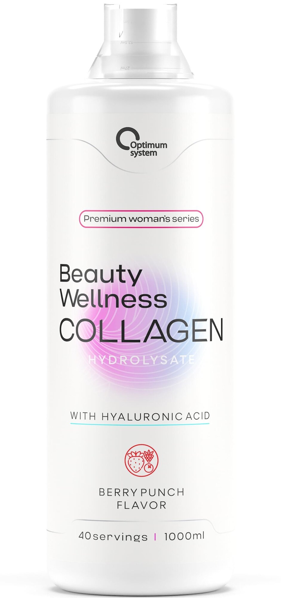 Optimum System Collagen Beauty Wellness Liquid 1000 мл (Апельсин-Лимон)