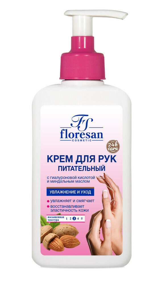 Floresan magic hands крем для рук питательный 250 мл