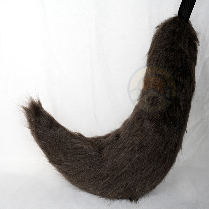 Аниме большие ручные плюшевые уши и хвост животного, аксессуары для косплея, хвост лисы, хвост волка, аксессуары для Comic Con