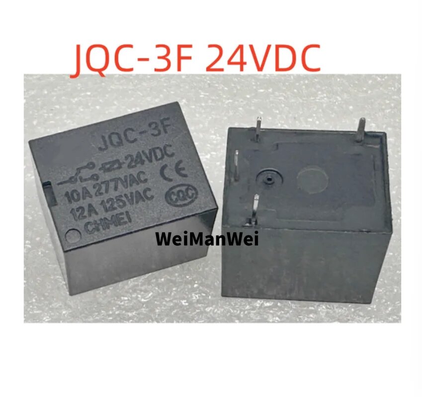 Реле Jqc-3F 24Vdc 10A