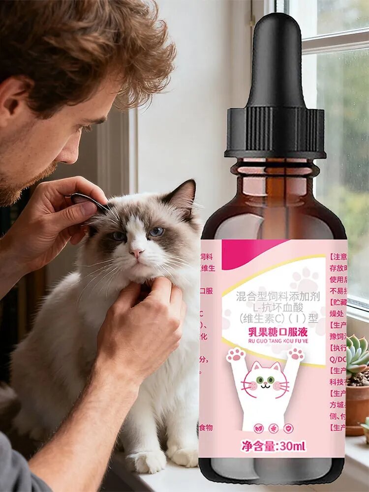 Раствор для смягчения желудочно-кишечного тракта кошек, 30 мл , Средство для уборки за животными