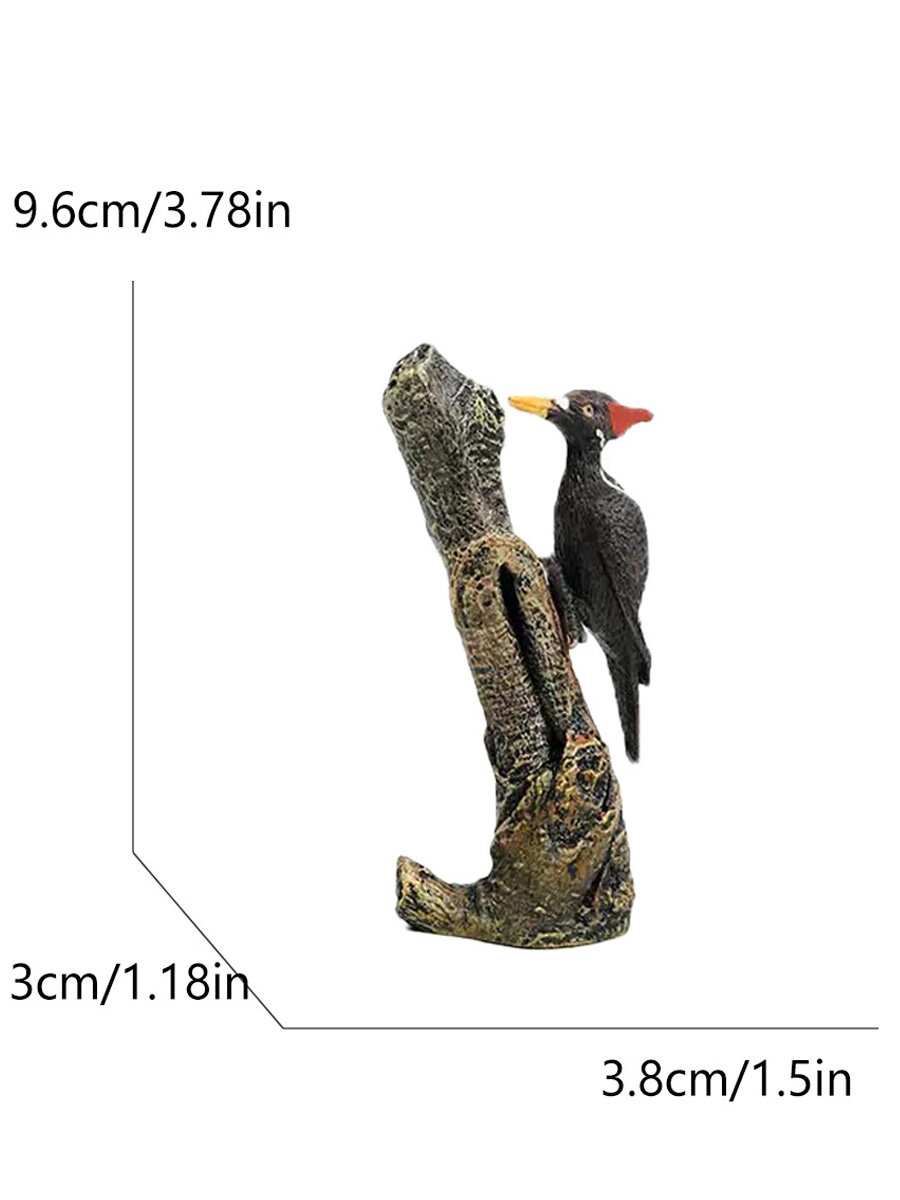 Фигурка животного Animals Белый Аист, для детей, игрушка коллекционная декоративная