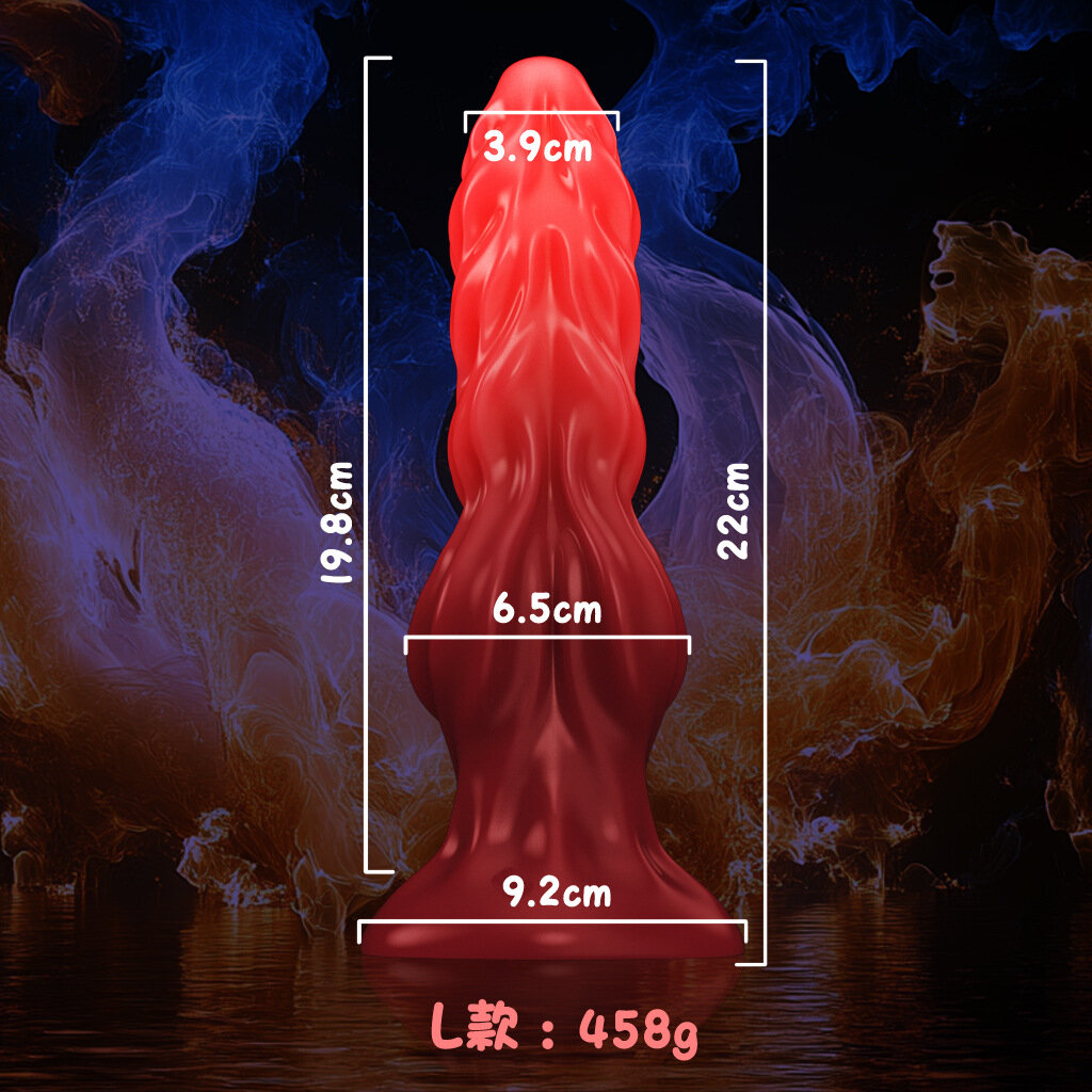 Формованные дилдо для женщин, мягкие, супер большие, реалистичные мастурбаторы, волчий член, анальный плаг, вагинальный расширитель, взрослые секс-игрушки