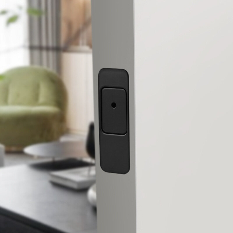 Невидимый магнитный скрытый замок для деревянных дверей, антивандальная дверь, главная дверь, скрытый замок, двойная дверь, дверь для матери и ребенка, бесшумный дверной болт