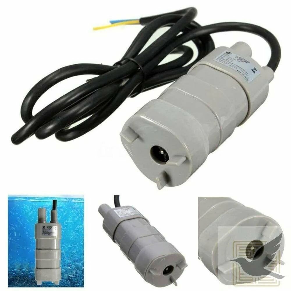 JT-500 12 В 600 л/ч 17 Вт Погружной водяной насос высокого давления постоянного тока Трехпроводной микродвигательный водяной насос