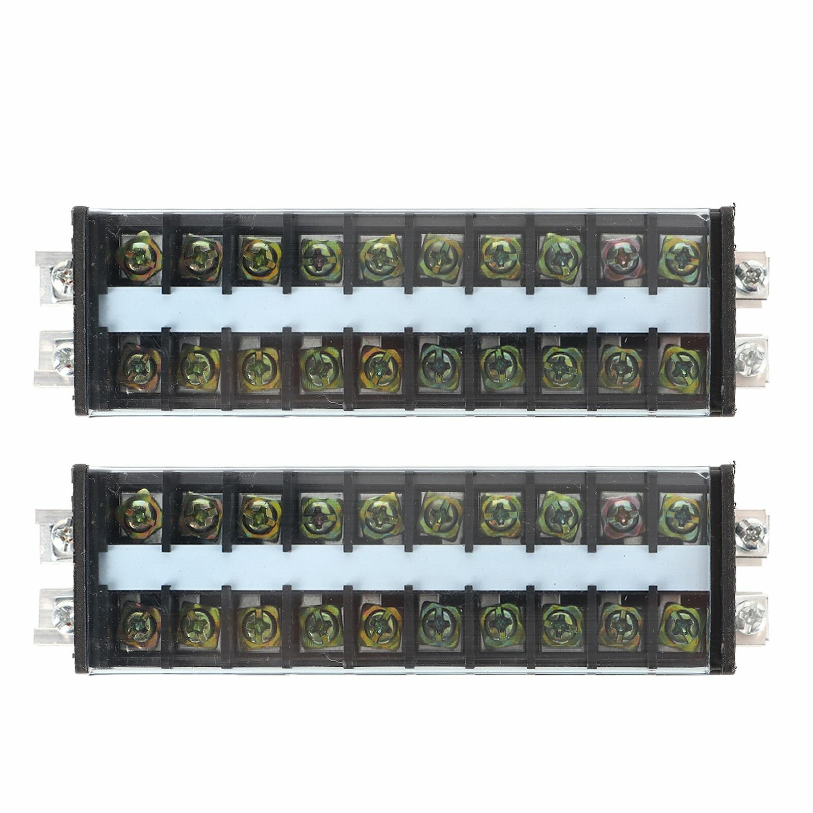 Клеммные колонки на DIN-рейку, медные, 660В 20А, 2 шт.