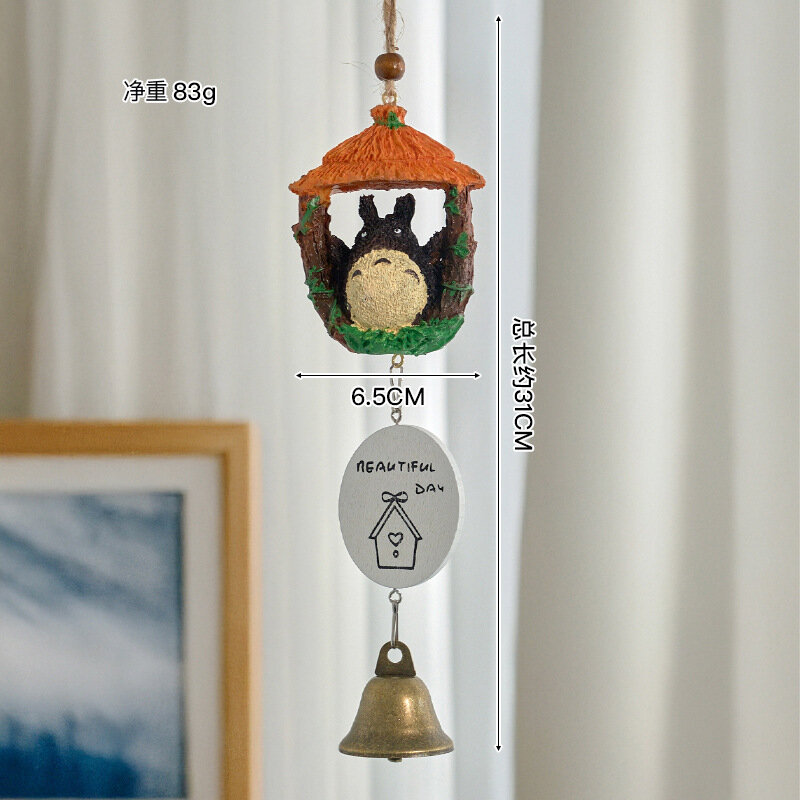 Японский стиль ветрового колокольчика, подвесное украшение, свежий медный колокольчик, креативное уличное звучание, колокольчик для декора, исцеляющий DIY колокольчик