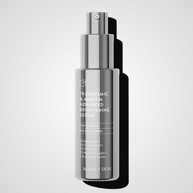 Осветляющая сыворотка с транексамовой кислотой и арбутином 30 мл ALLIES OF SKIN Tranexamic & Arbutin Advanced Brightening Serum Сыворотка 30 мл