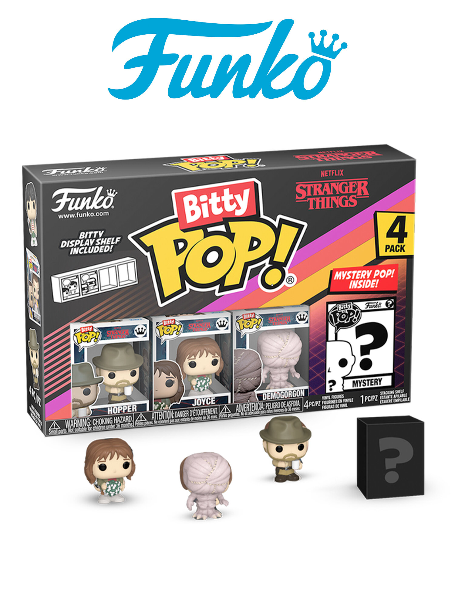 Фигурка Funko Bitty POP! Stranger Things 4-Pack Series 4