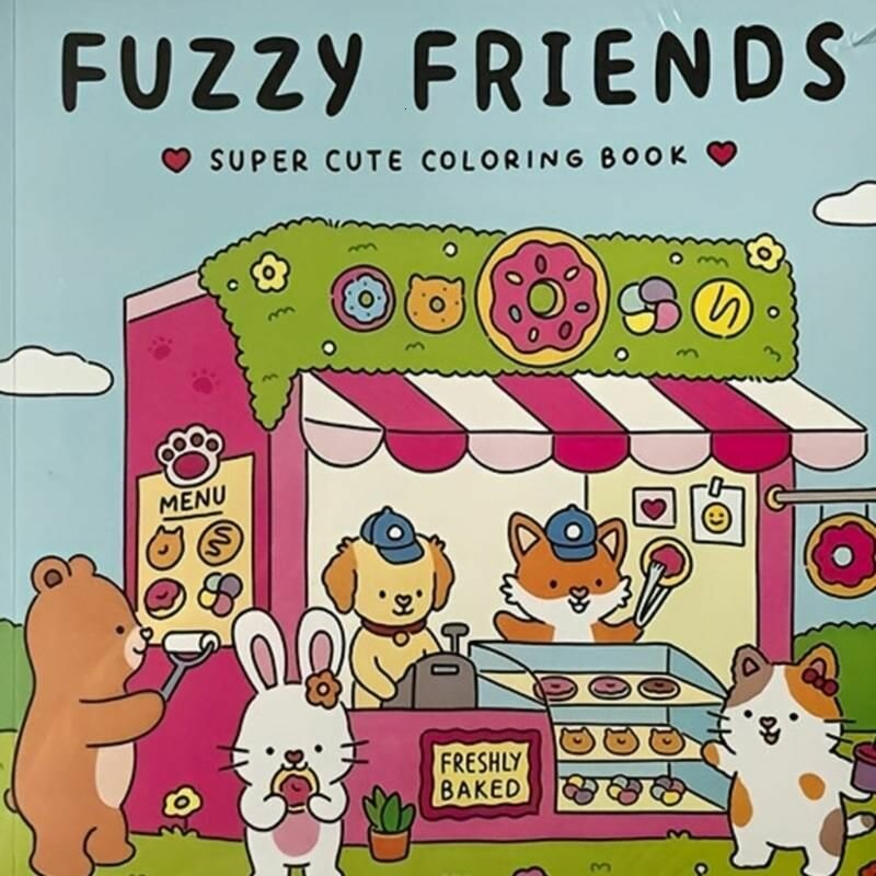 Детская раскраска с мультяшками, - 7