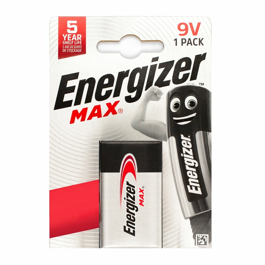 Батарейка Energizer MAX 6LR61 BL-1