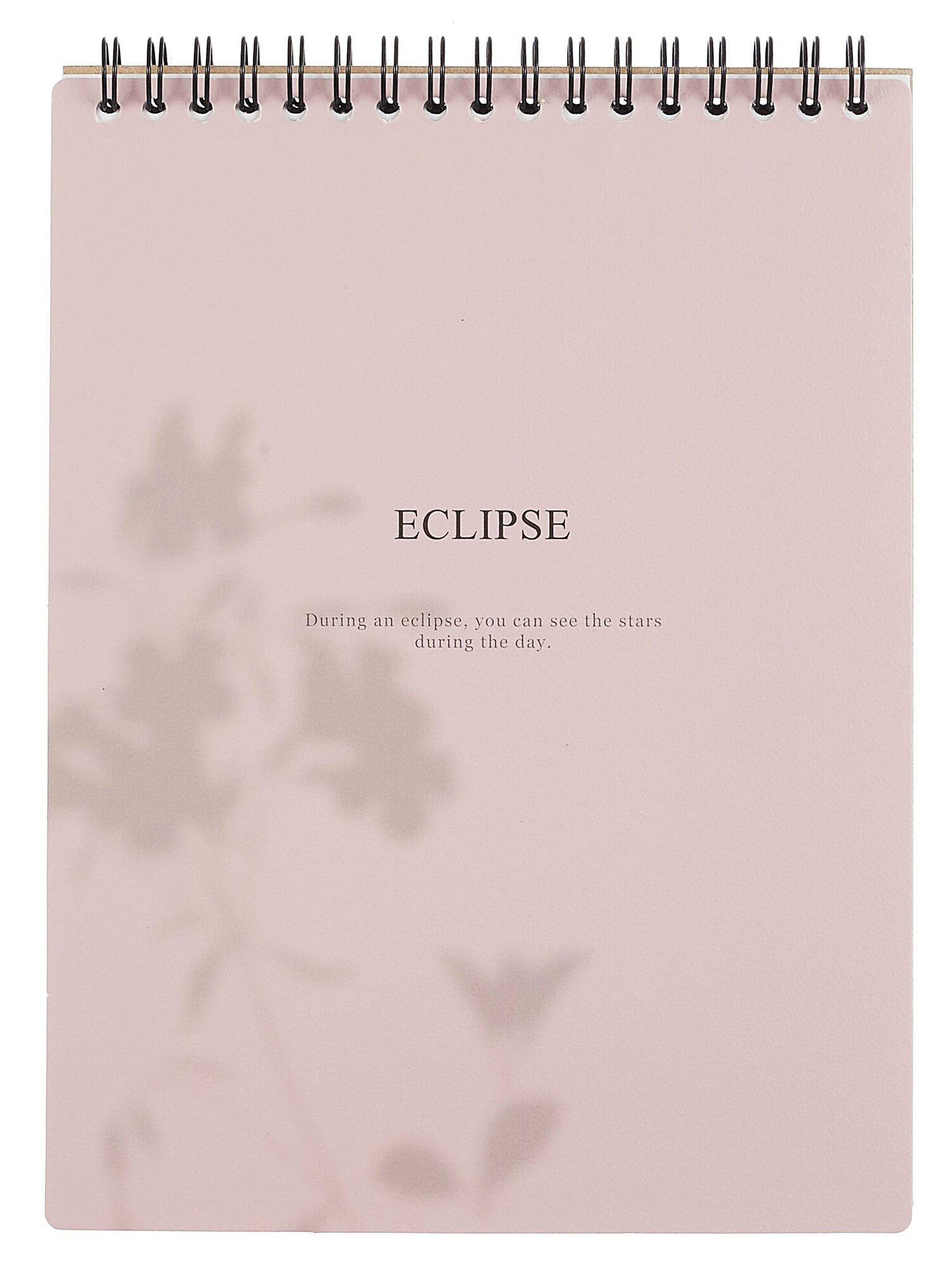 Блокнот А5 50л кл. "Shadow", розовый, карт. обл, спираль, микротекстурирование, ламинация