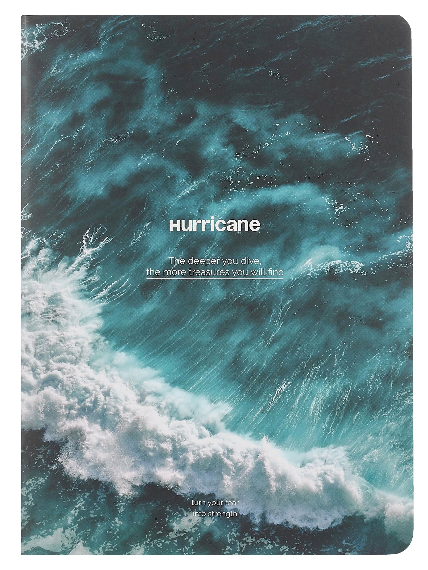 Тетрадь А4 40л кл. "Ocean", ураган, карт. обл, скрепка, ламинация, микротекстурирование