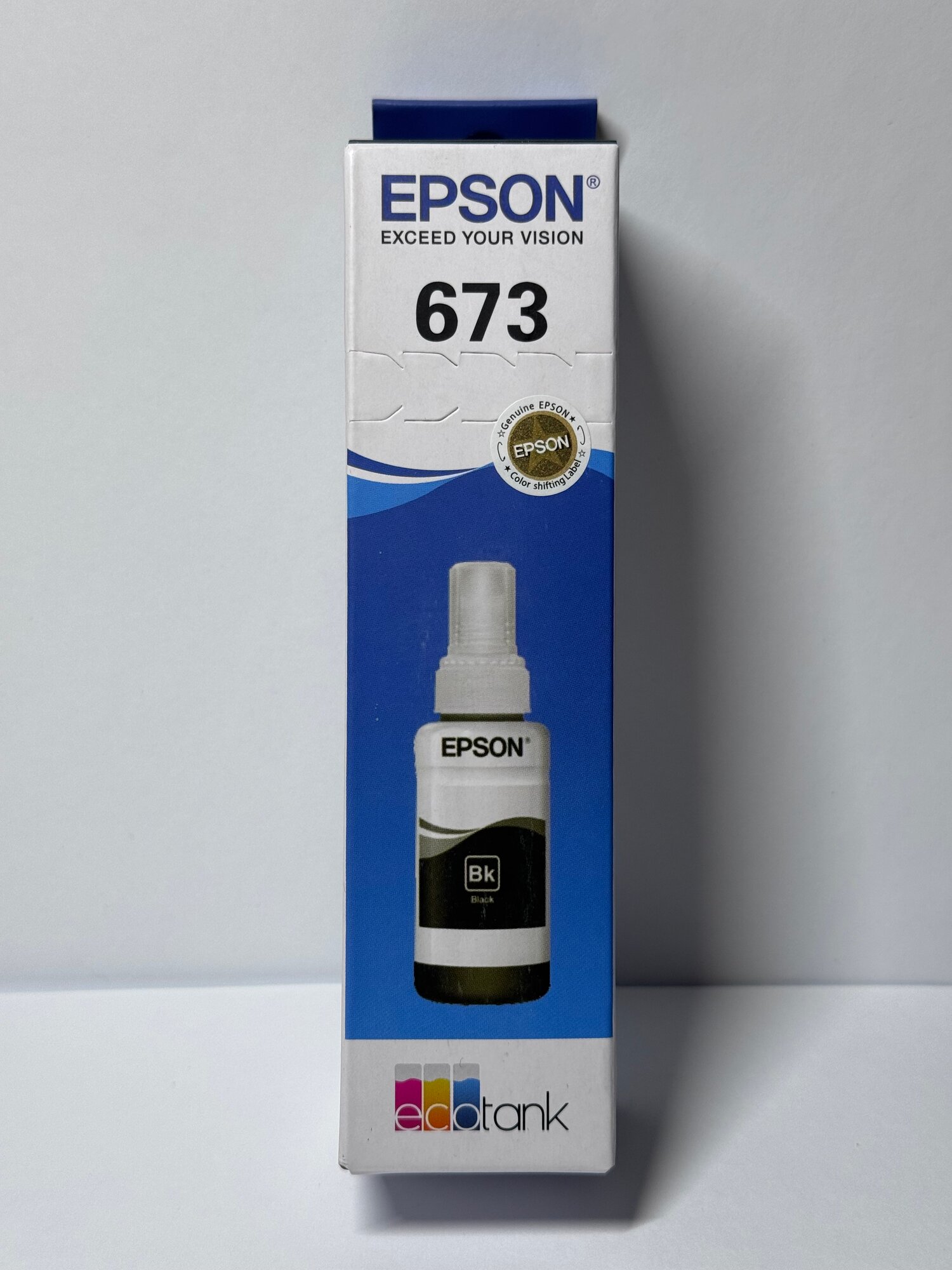 Чернила Epson C13T673198, для Epson L800, Epson L805, Epson L810, Epson L850, Epson L1800, черный