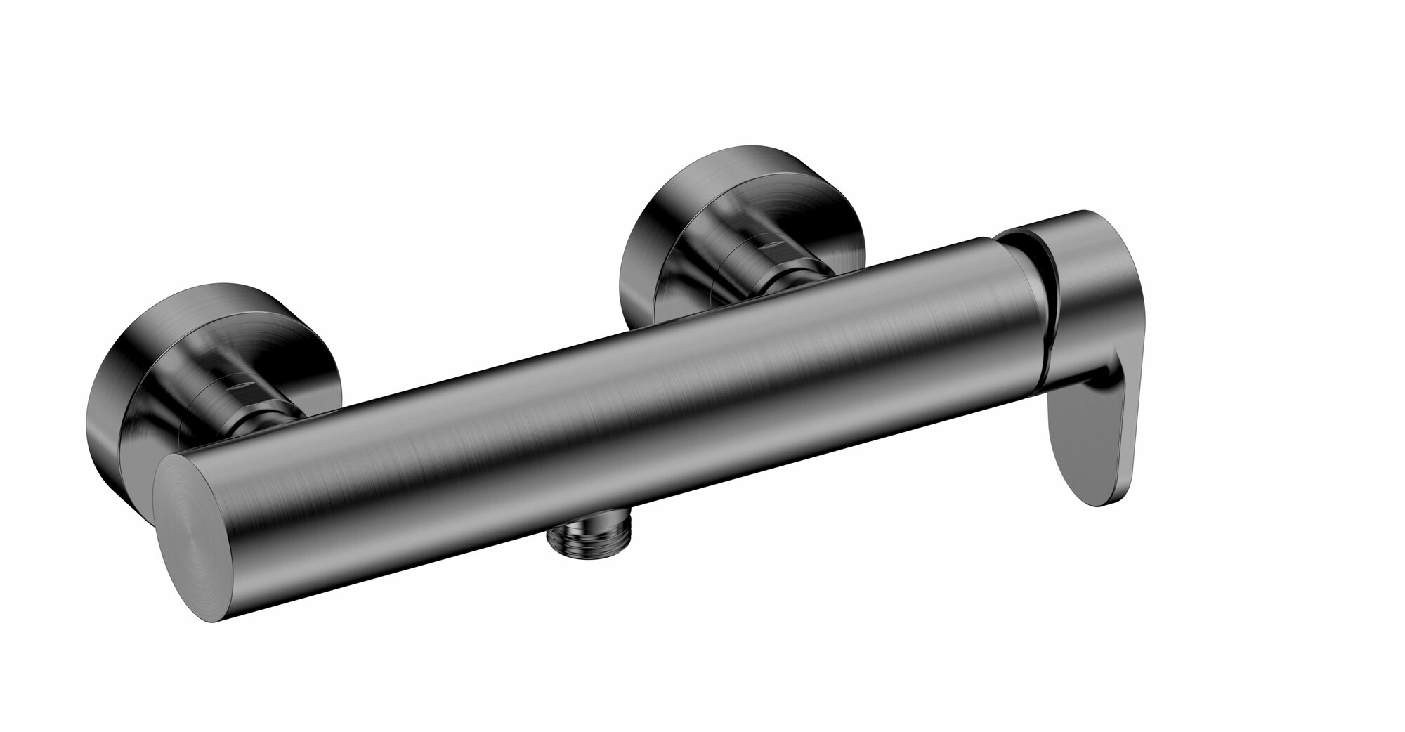 Смеситель для душа AQUAme Novara шлифованный металл AQM6913GM