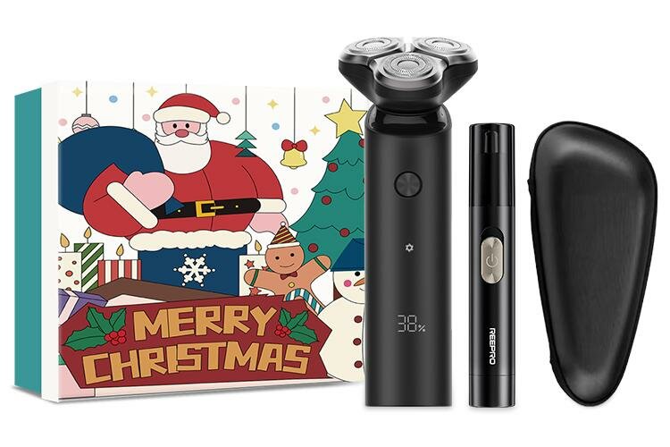 Электробритва унисекс Xiaomi S500, S500 Nose Hair Trimmer & Storage Bag Festival Exclusive Set