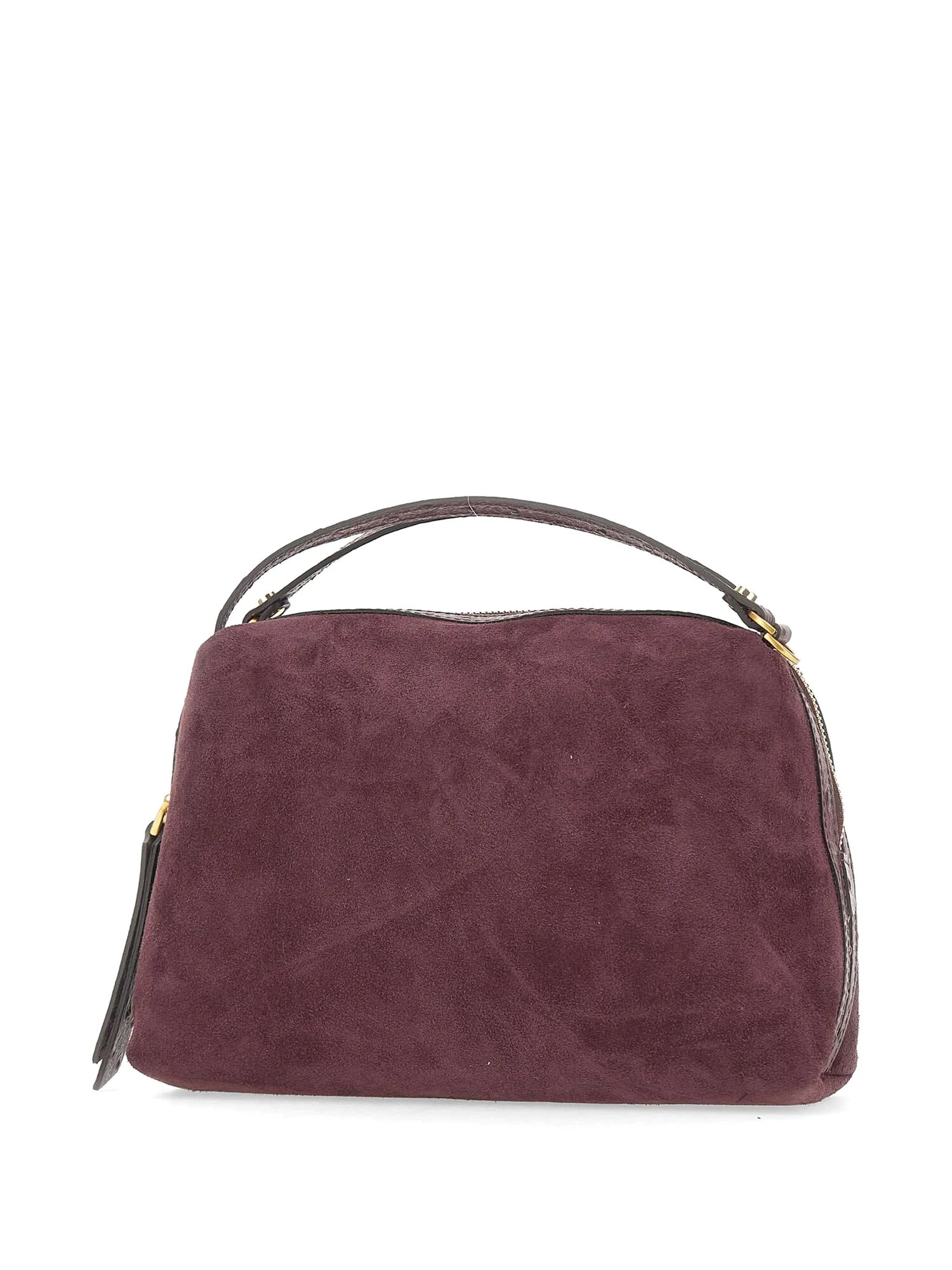 Сумка GIANNI CHIARINI Medium Alifa suede tote bag, фиолетовый — фото 1